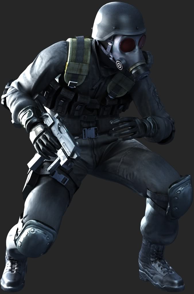 Weapon's on Resident Evil 4: Brugger & Thomet MP-9 (Custom TMP)