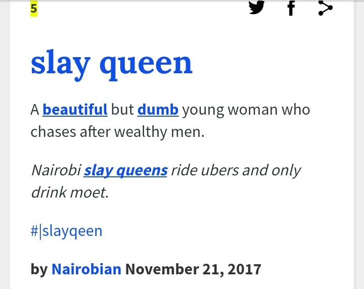 Check out these seven (7) definitions of the word, 'SLAY QUEEN' by ...