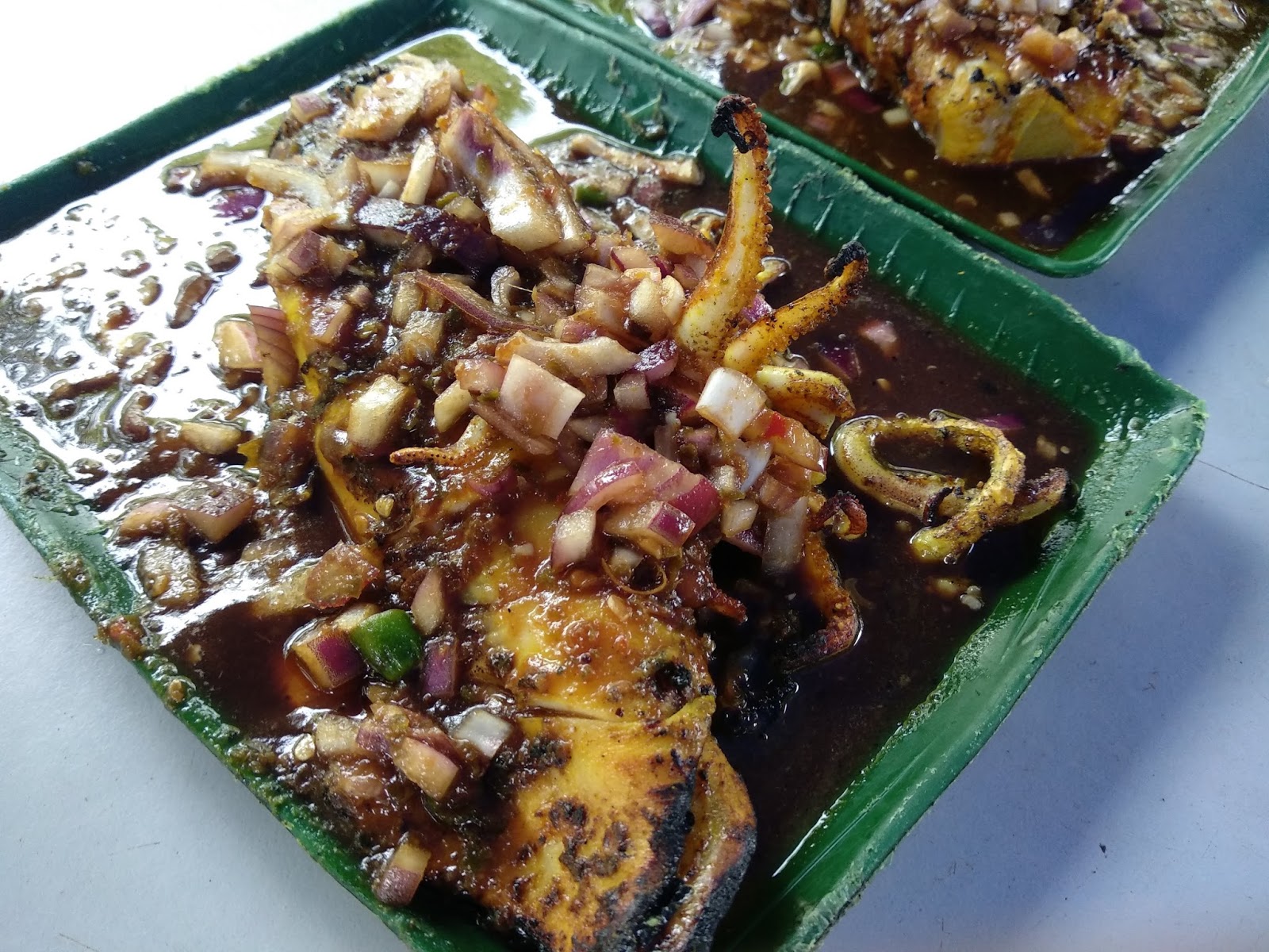 food+road trip: Pak Din Ikan Bakar @ Tanglin Food Court, KL, Malaysia.