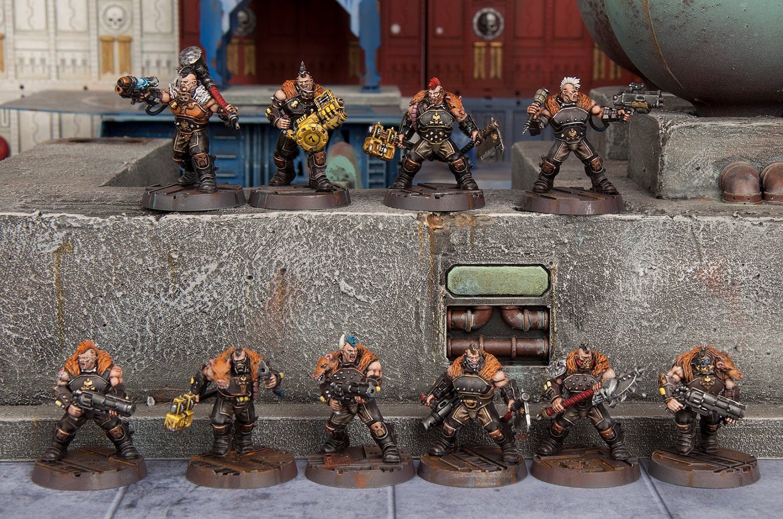Dr. Mathias's Miniature Extravaganza: Necromunda Goliath Gang