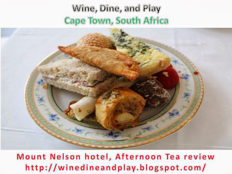 Wine Dine and Play: Mount Nelson Hotel Afternoon Tea