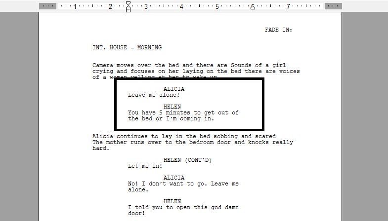 THE INTRODUCTION TO THE WORLD OF FILM MAKING: LESSON 8: SCRIPT WRITING