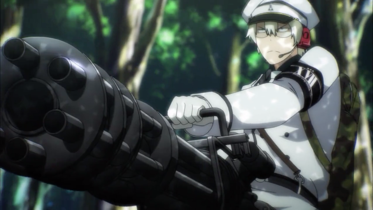 Anime Brilliant Blog: Aoharu x Kikanjuu - Airsoft não é paintball!