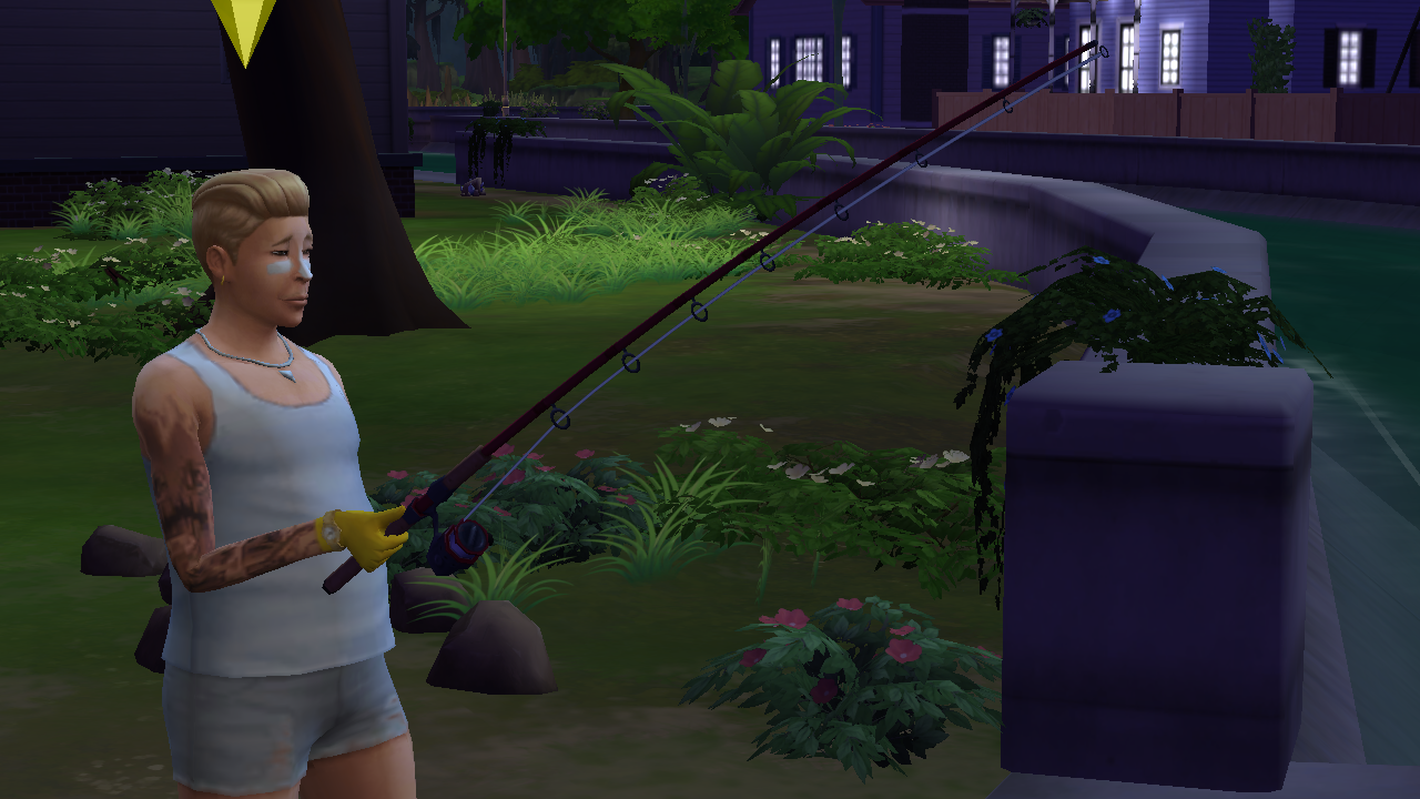 FlameGirlien Simsmaailma: The Sims 4 kokeilu