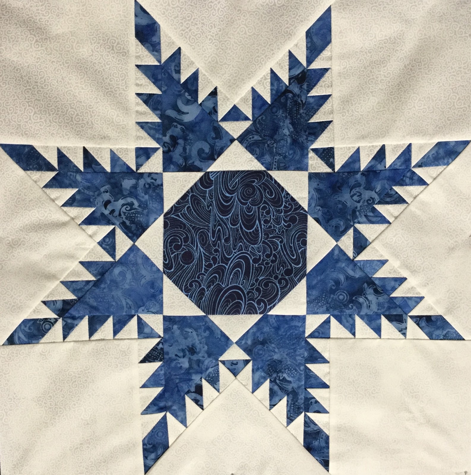 Hand Made Karma: Feathered Star Block - Dissected