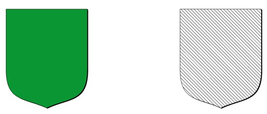 Héraldique européenne... lexique: Sinople