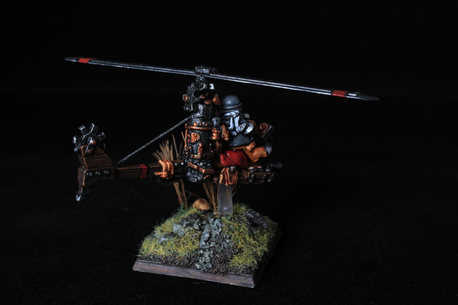 KAT SCRATCH MODELS AND MINIS: WARHAMMER ORIGINAL DWARF GYROCOPTER