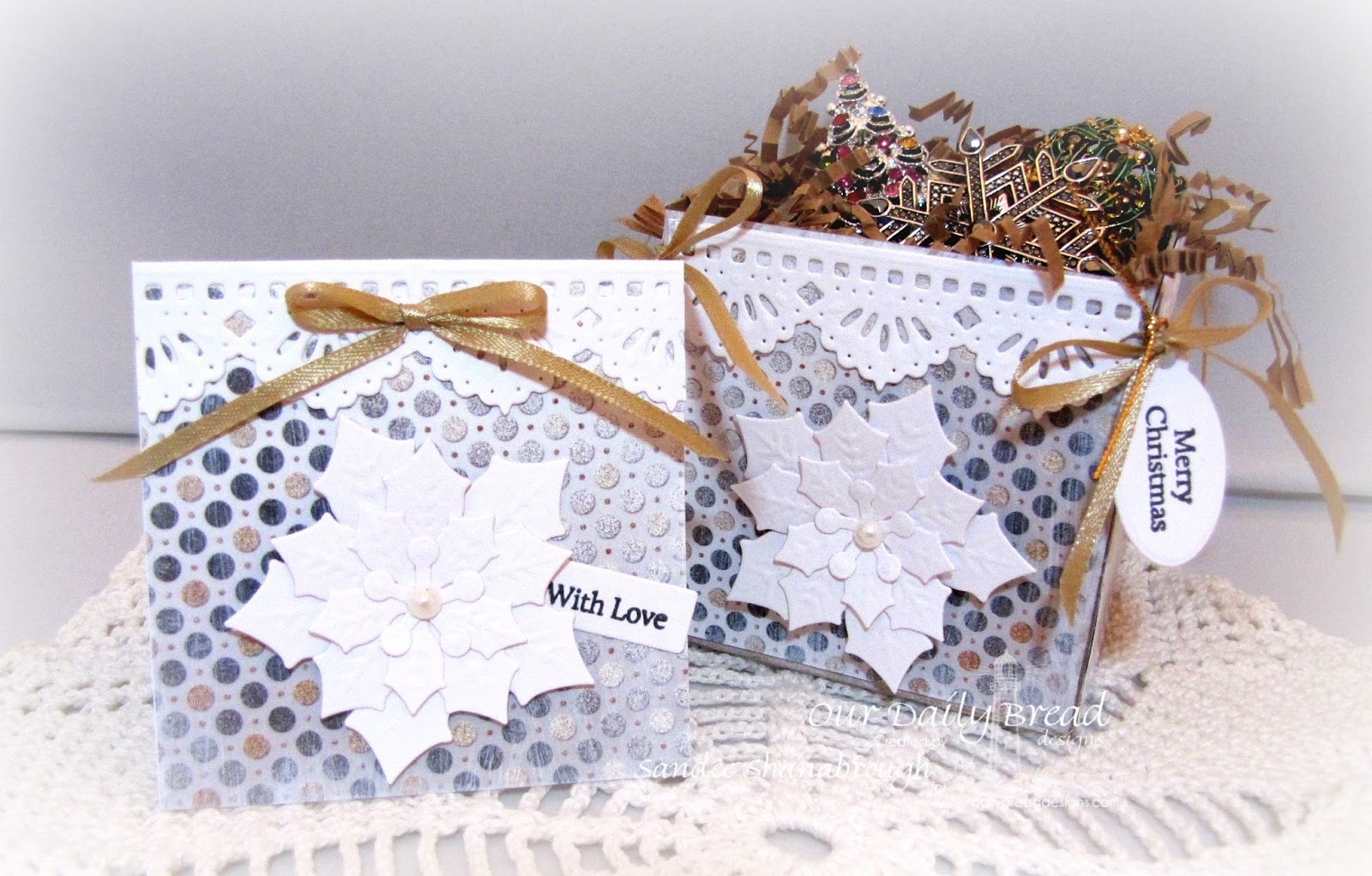 Simply Southern Sandee: Poinsettia Gift Box and Card