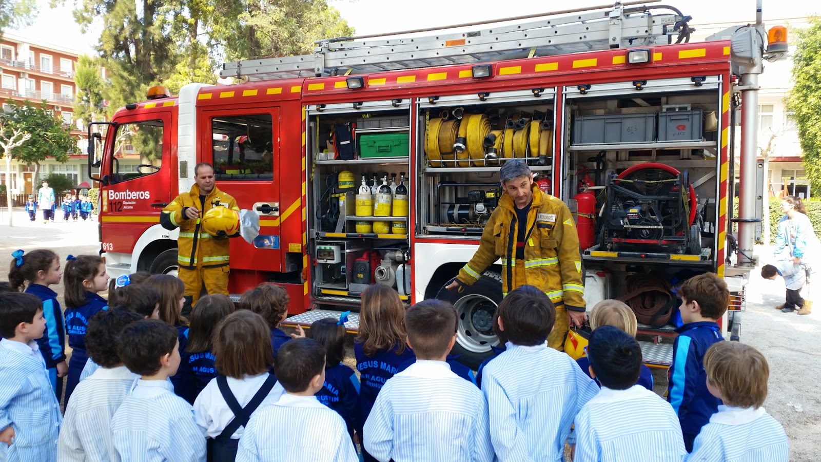 ¡Mira qué bien!: Simulacro de incendio