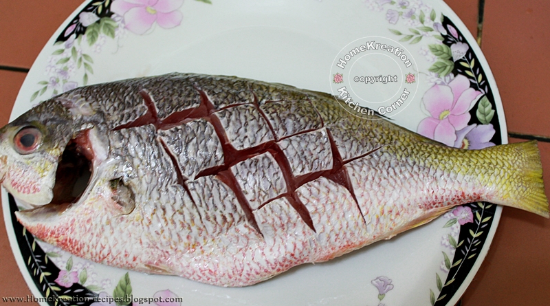 Basil Fish (Ikan Bersambal Daun Selasih) | resep masakan indonesia