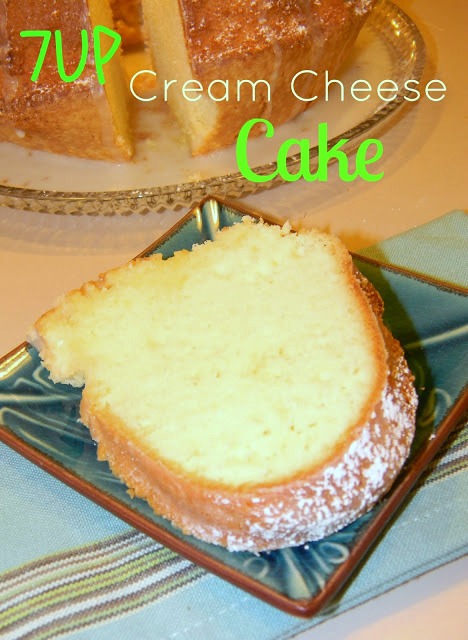 7 UP Cream Cheese Cake | Crazy for Cookies and More