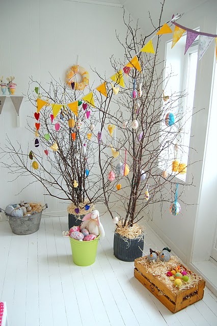 Tania McCartney Blog: emmeline's easter trees