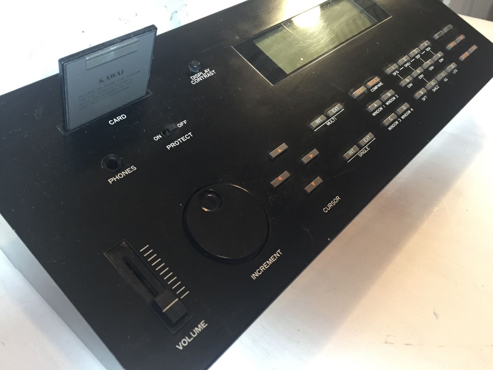 MATRIXSYNTH: Kawai K5M Rack Mount Additive Synthesizer w/DC-8 Memory Card