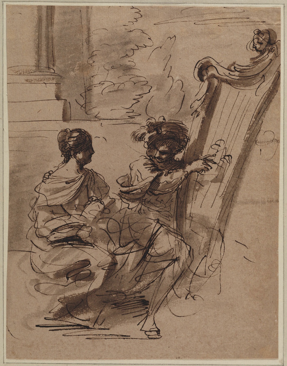 Spencer Alley: Baroque Drawings with Ancient Poems