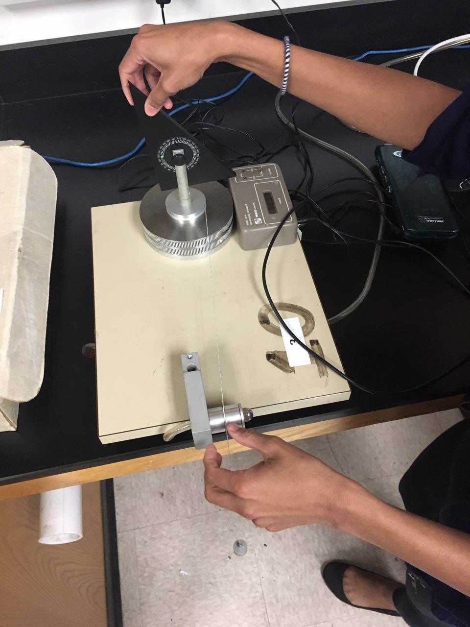 Phys4AF16mskarim: Lab 17: Finding the moment of inertia of a uniform ...