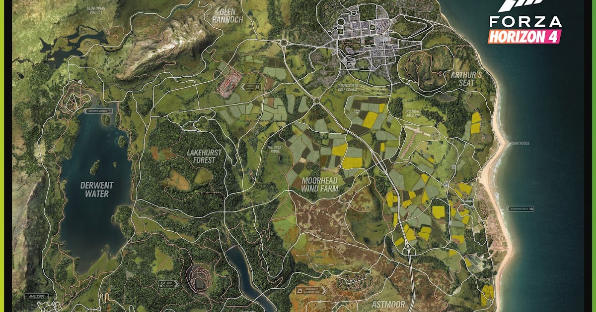 Forza horizon 4 demo billboard maps - maioaction