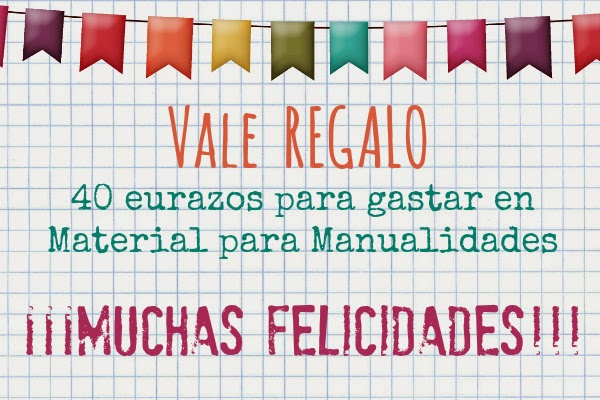 Material para Manualidades - Blog: Nuevos "Vale Regalo" de Material ...