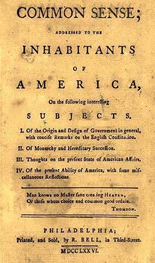 No Taxation Without Representation: Common Sense