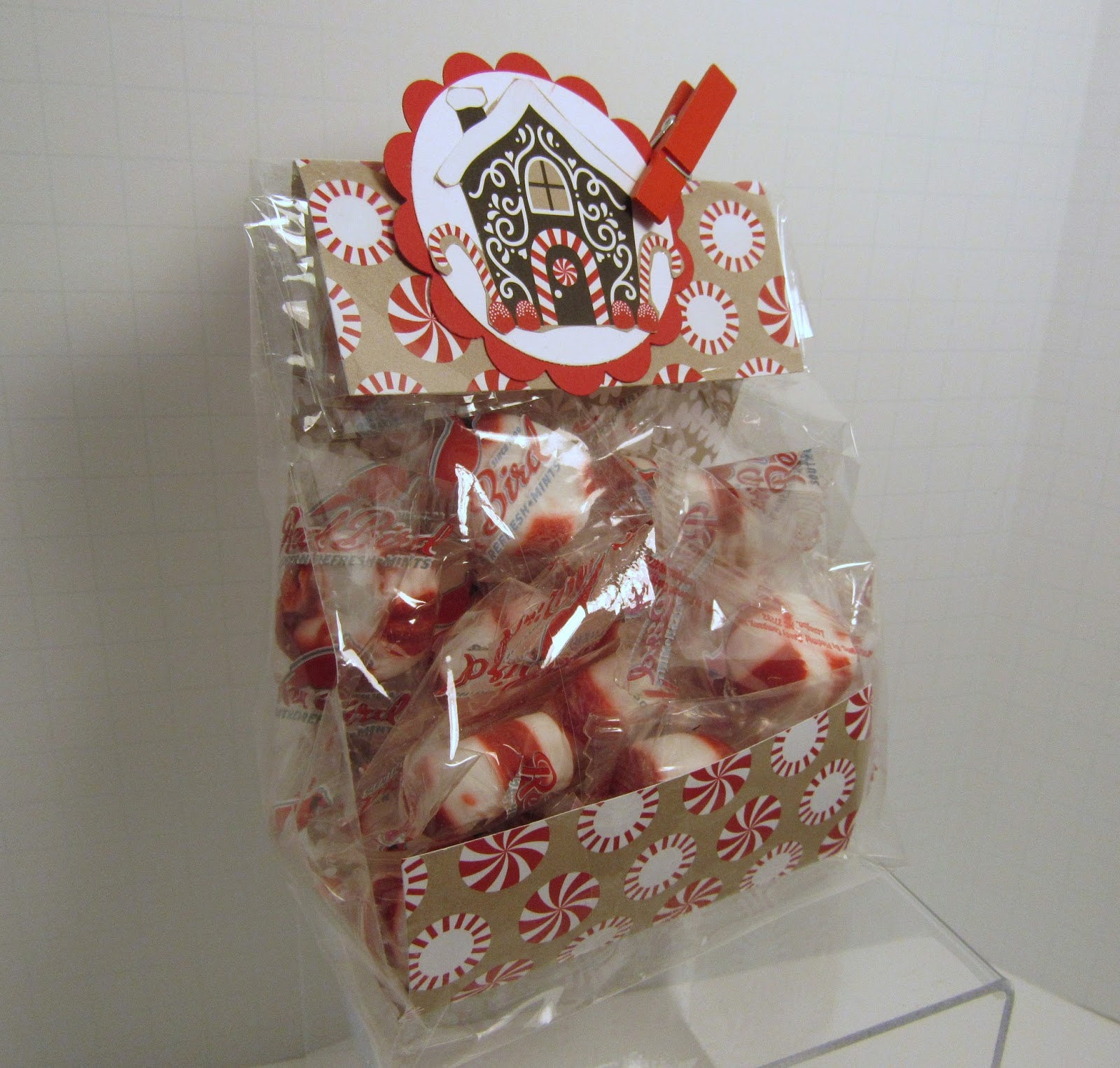 Personally Yours: Gusseted Cellophane Bag with Peppermint Candy