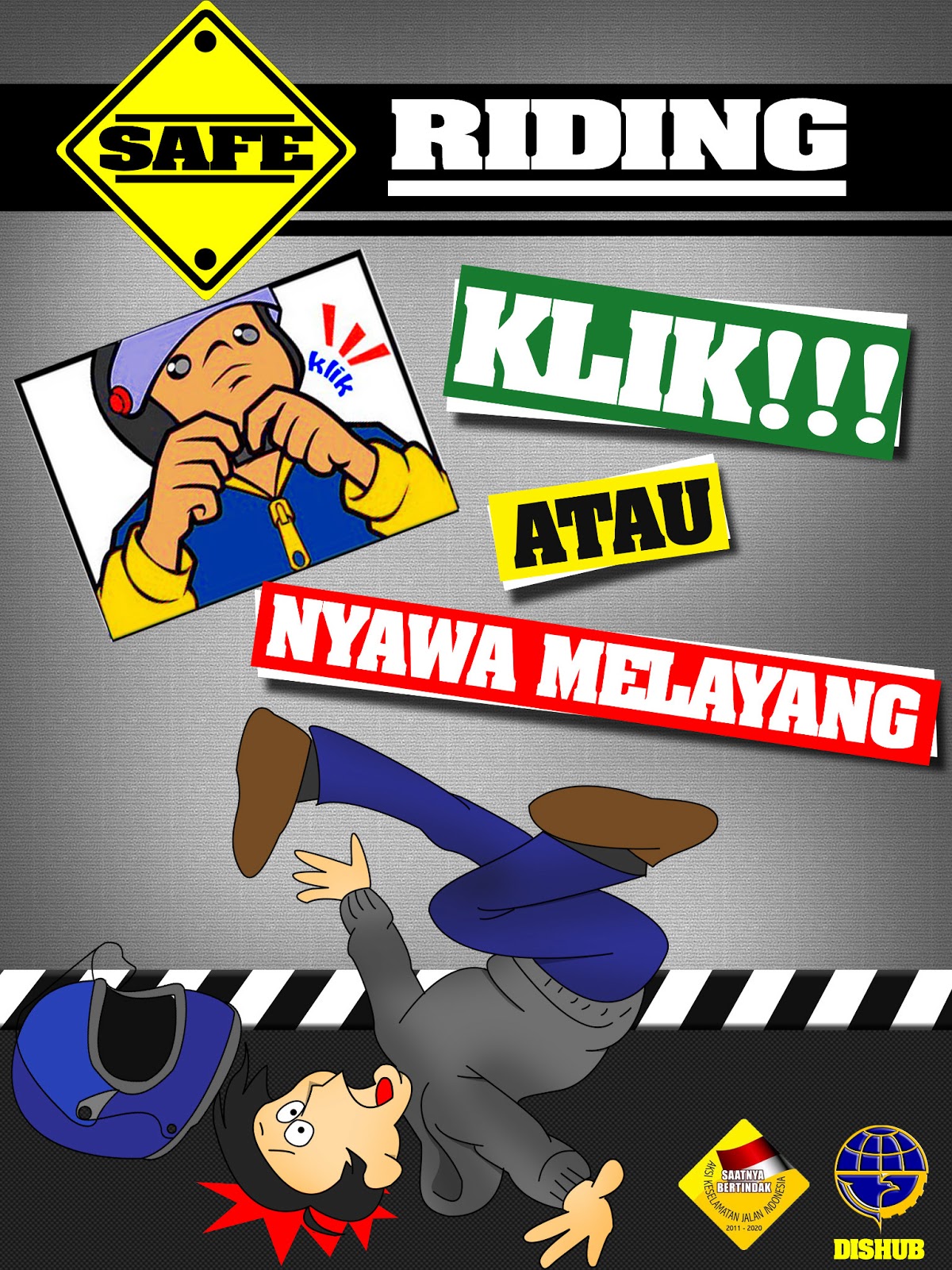 Klik Helm demi Keselamatan ~ Road Transportation Safety