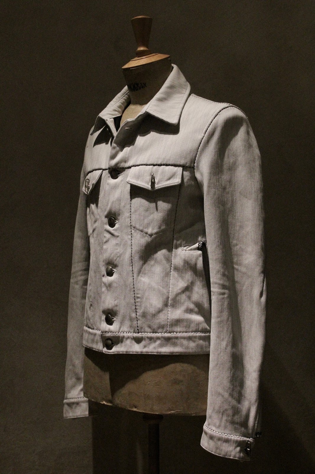 CAROL CHRISTIAN POELL SS18 OVERLOCK, DEAD END DENIM JACKET