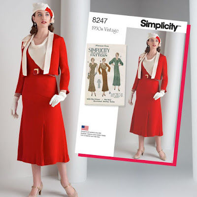 Simplicity 8247 – 1930s Vintage collection