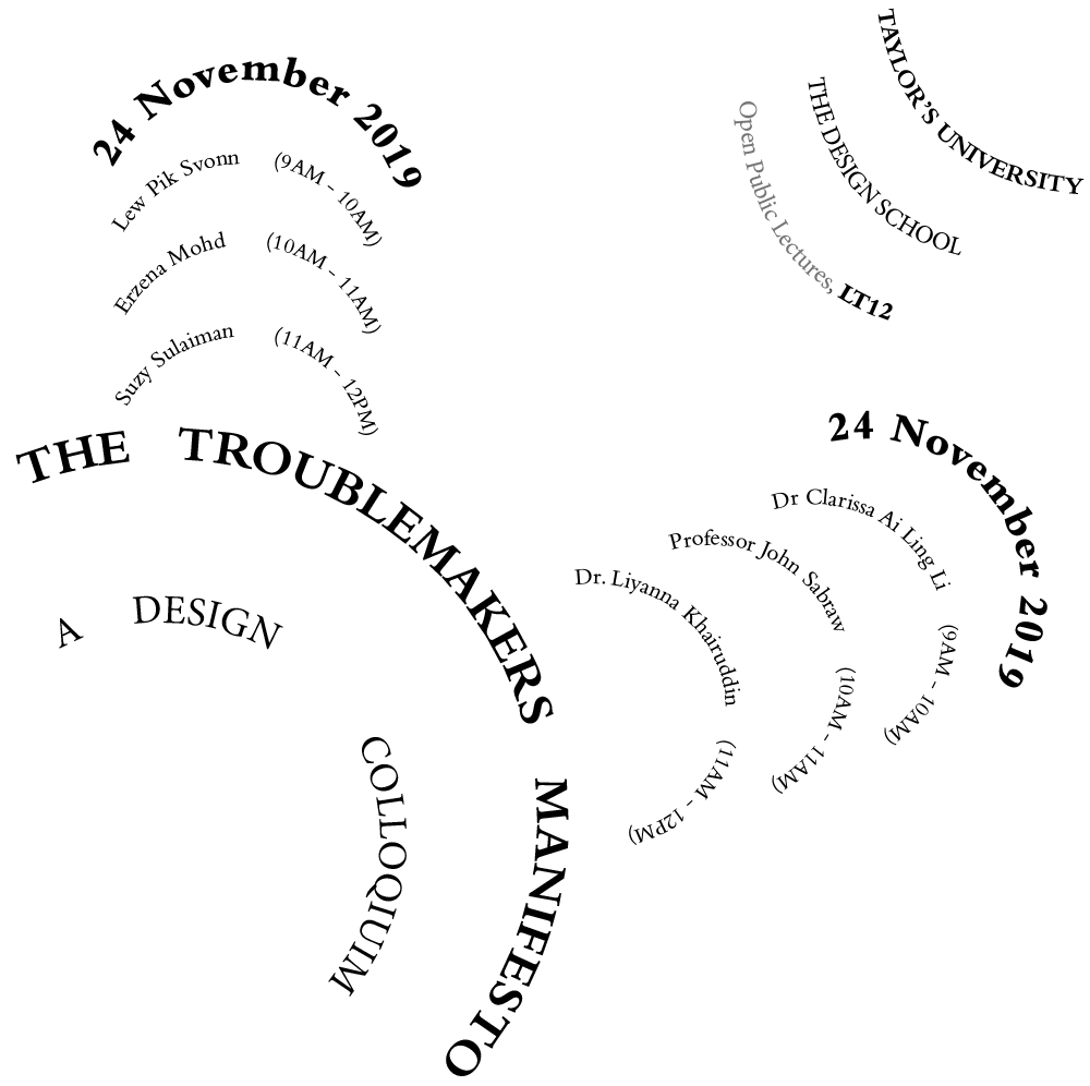 ADVANCED TYPOGRAPHY - EXERCISES