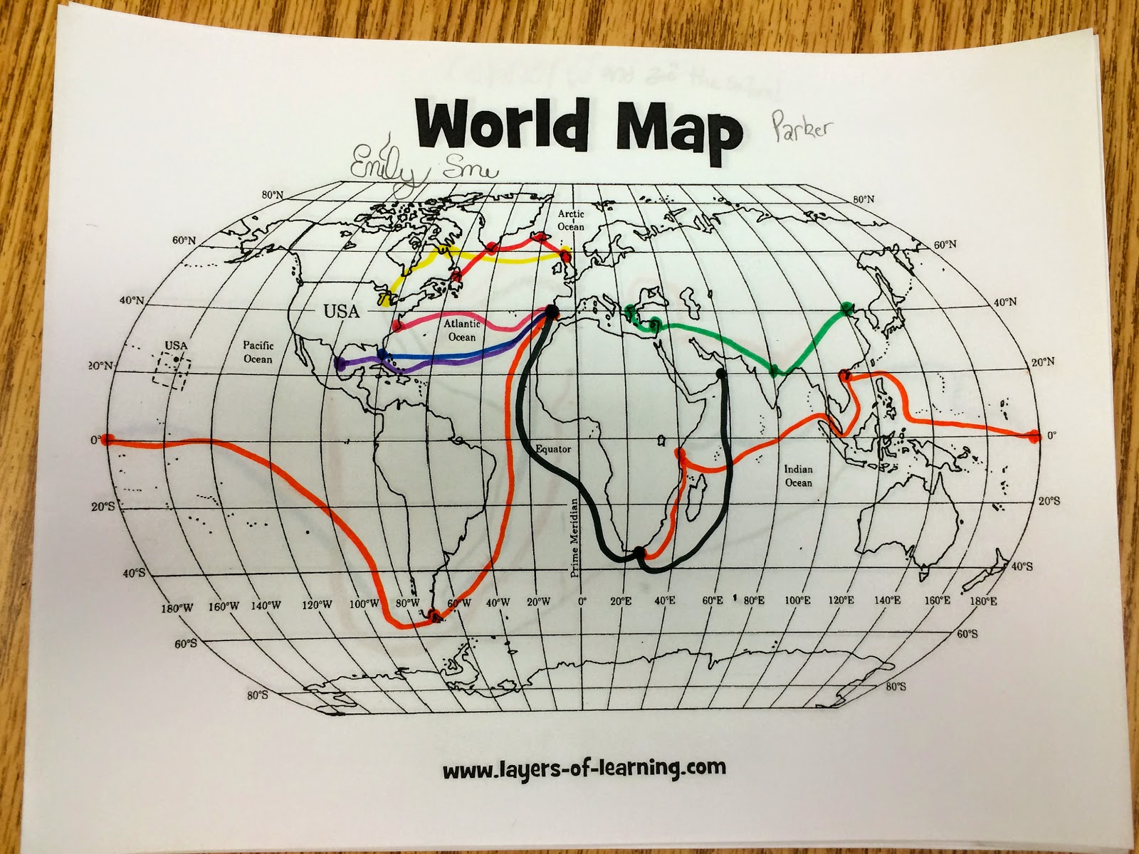 the ART of learning: Longitude, Latitude, and Exploration!