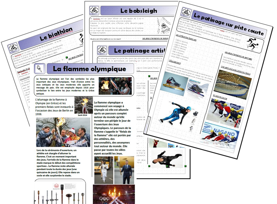 Le Livre de Sapienta: Projet : les JO d'hiver