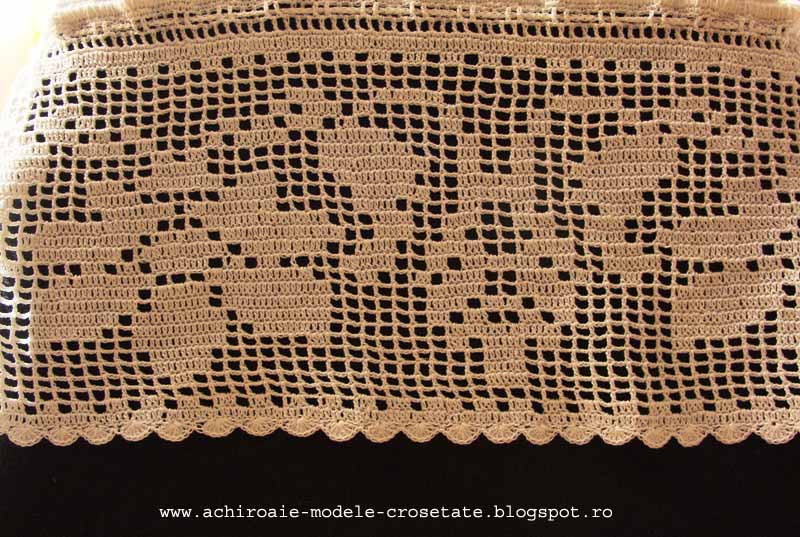 Accesorii croşetate de Mihaela Achiroaie: Dantela crosetata: 03.07.2012