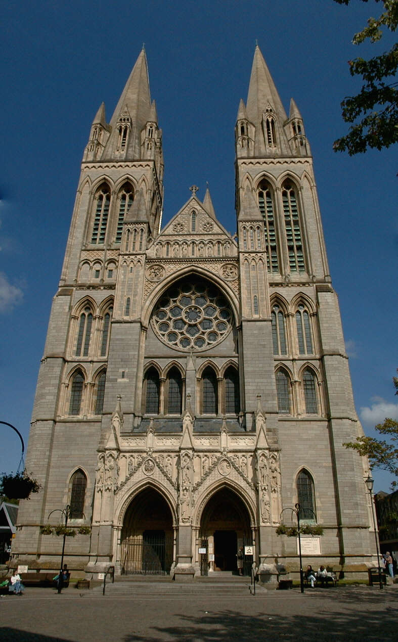 Victorian Churches: 64 - J.L.Pearson: Truro Cathedral, Cornwall, 1880-1910.
