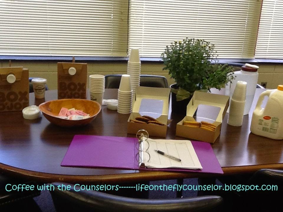 Life on the Fly.... A School Counselor Blog: Coffee with the Counselors ...