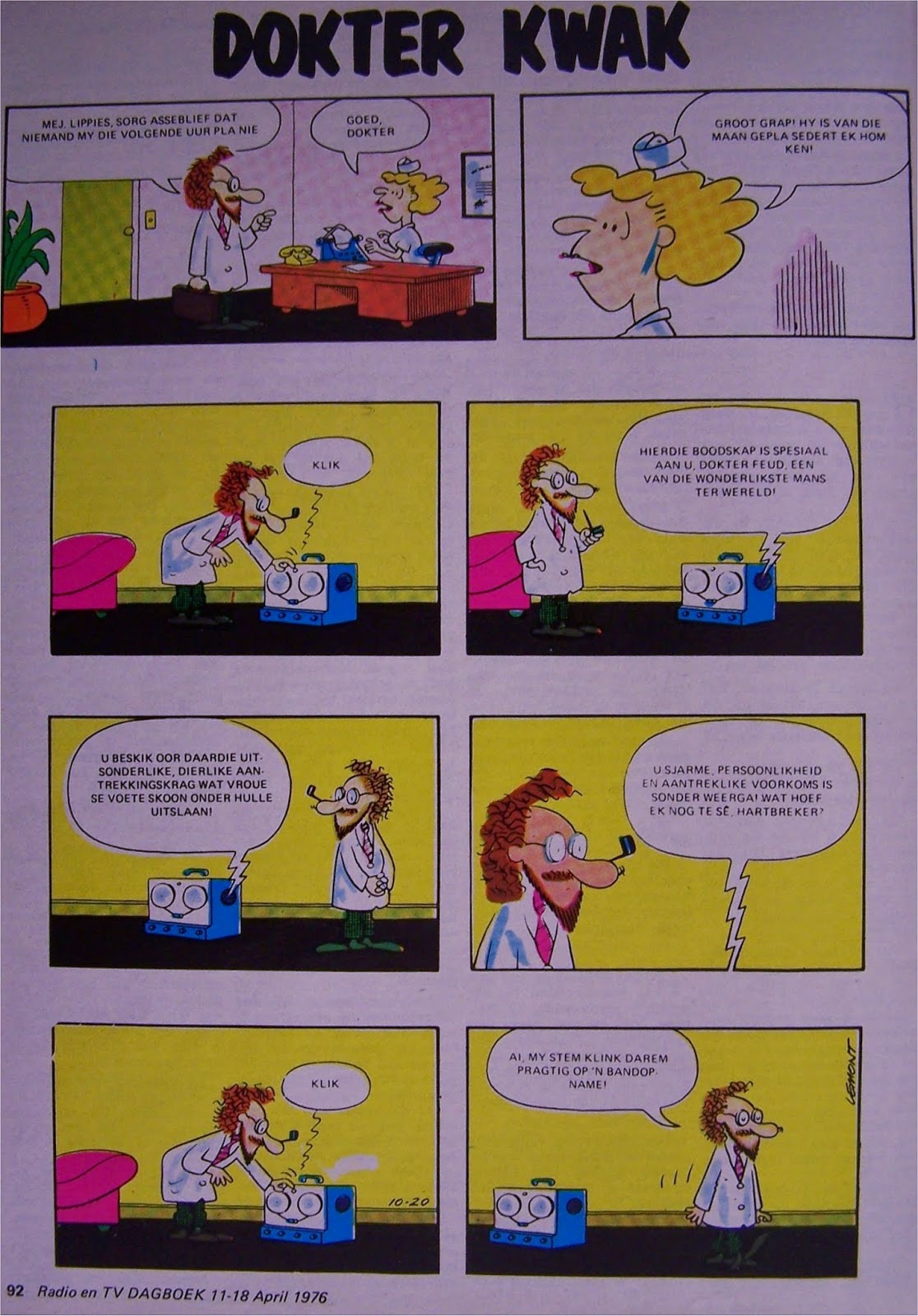 South African Comic Books: Classic Afrikaans Comic Strips