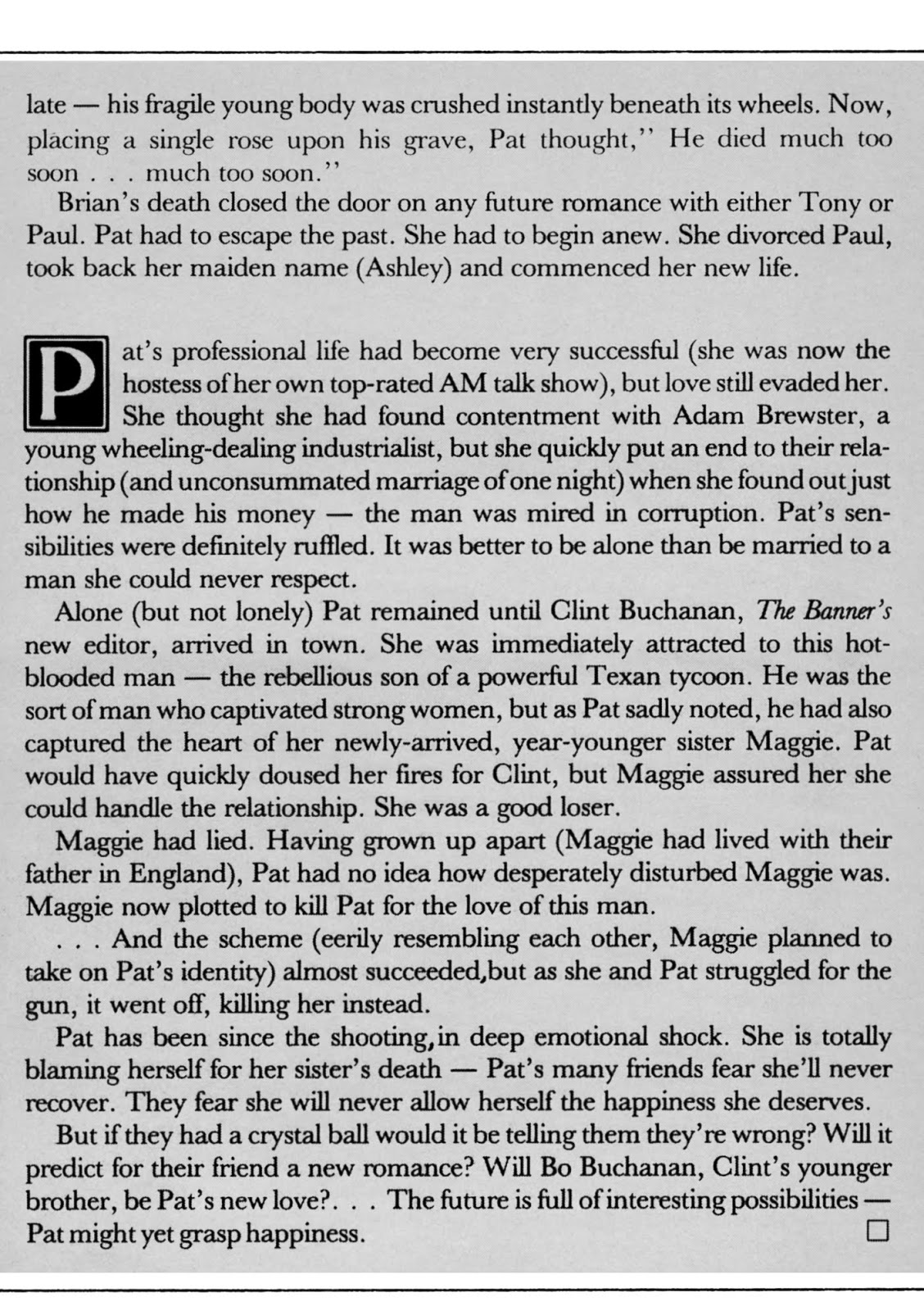 One Life To Live: Pat Ashley Kendall's Story