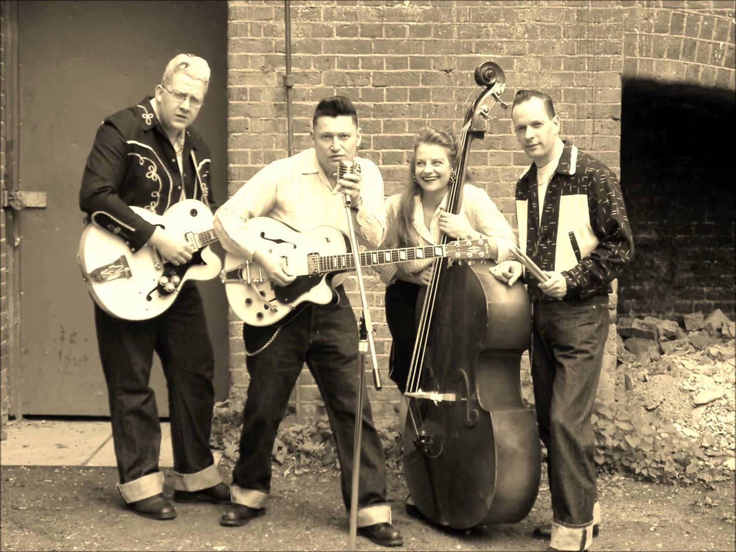 RickyRockabillyArchives: band N°79 - Johnny and Midnight trio (England)