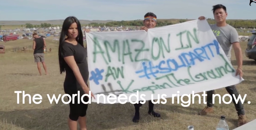 White Wolf : Amazon Indigenous Leaders Travel to Stand with Standing ...
