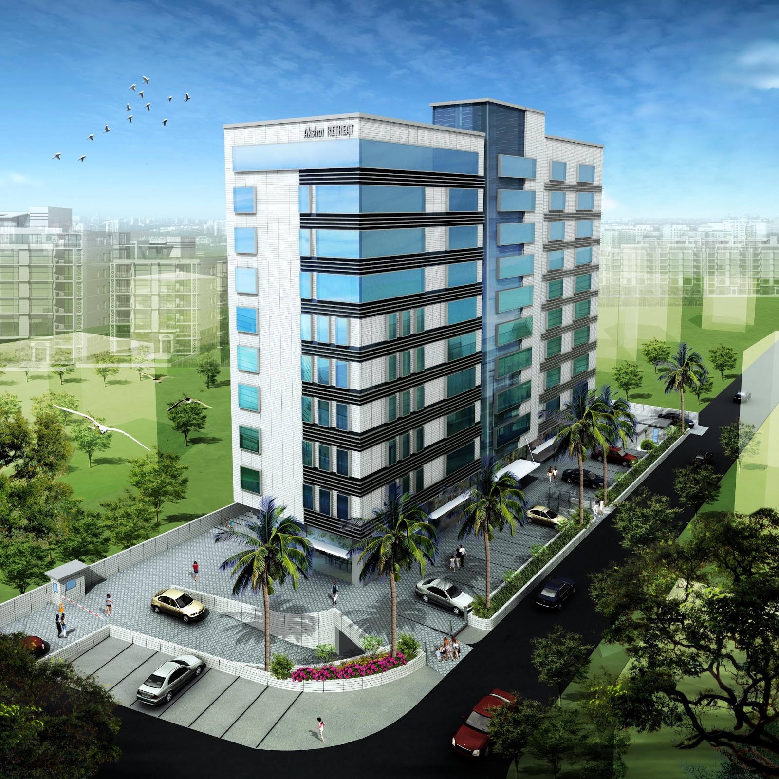 Sanidhya Design: Akshat Retreat, commercial at Jaipur