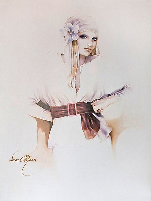Sara Moon, 1939 | Fashion painter | Tutt'Art@ | Pittura * Scultura ...