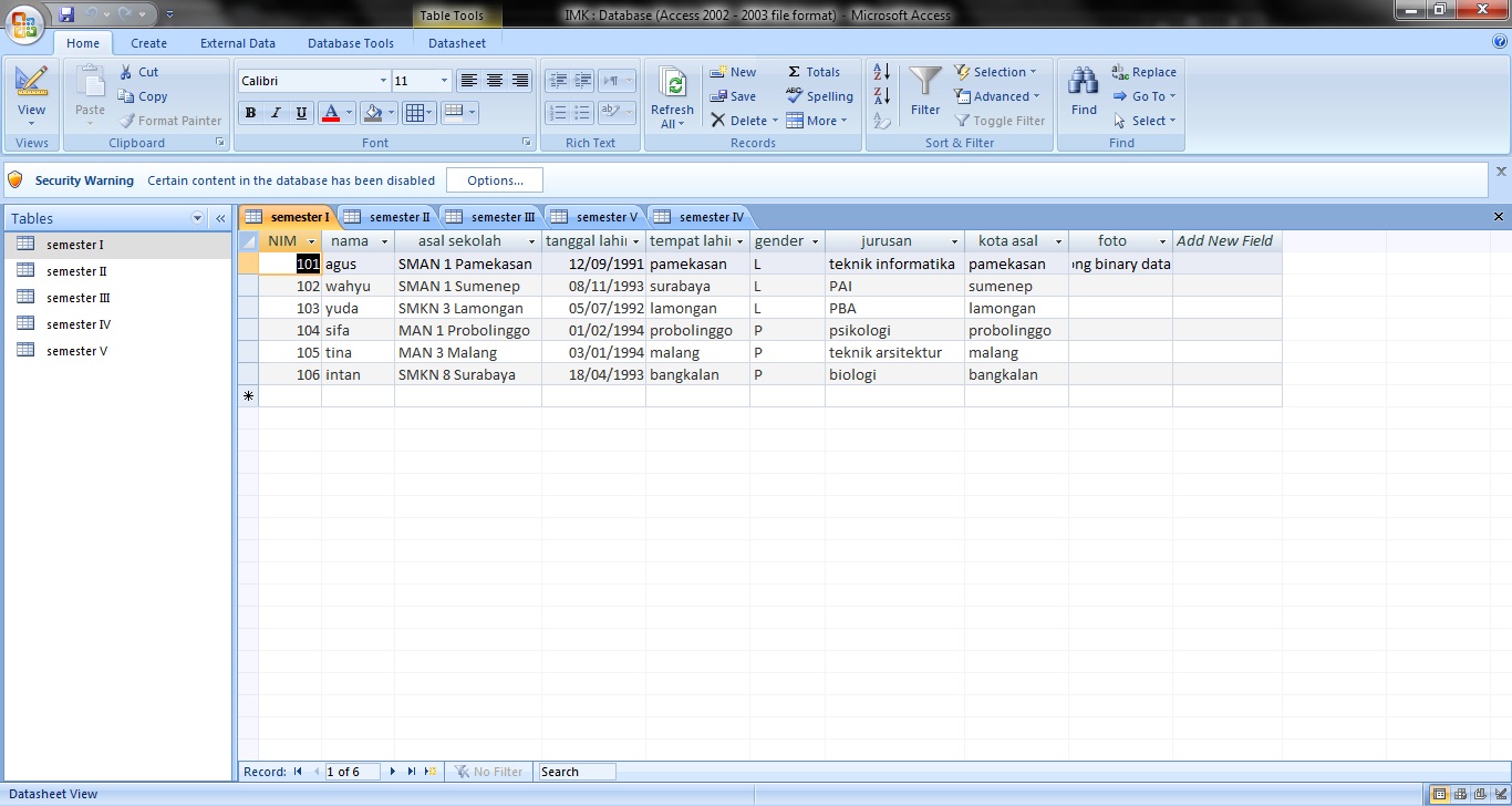 Agoes Wahyoo Die Menghubungkan Database Dengan Delphi