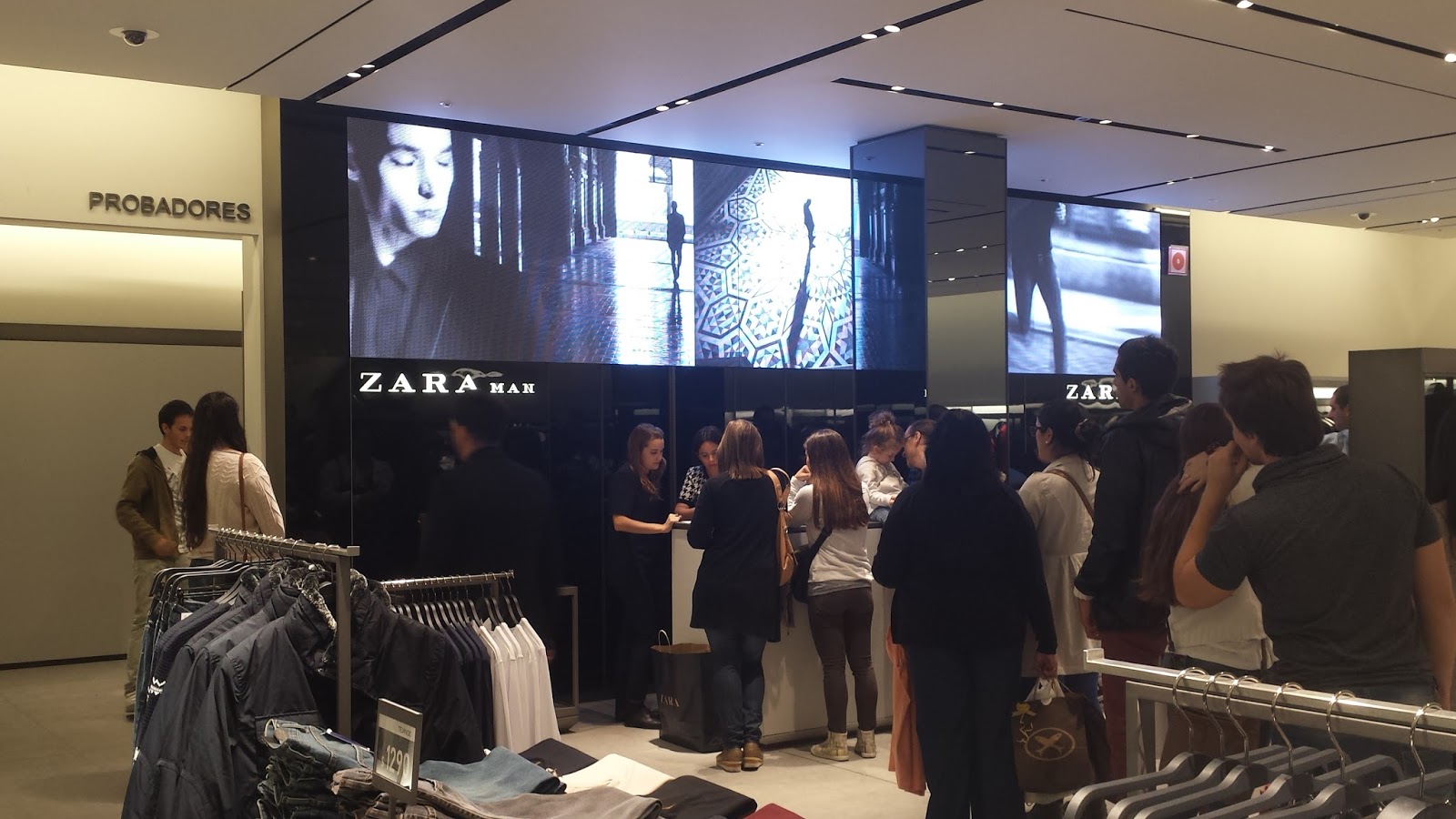 Zara Montevideo Shopping: elevando el estandard de instalaciones ...