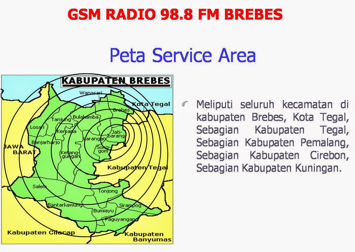 peta service area ~ GSM RADIO 98.8 FM