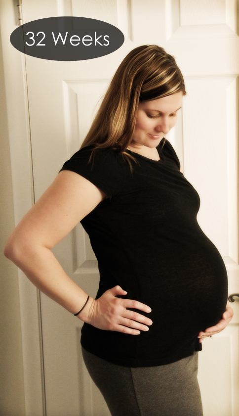 Birds, Bees and Pumpkin Seeds: 32 Week Baby Bump