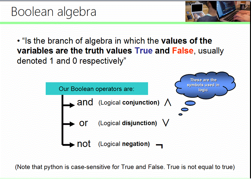 Boolean Expressions and Operators BEHIND THE SCENES!