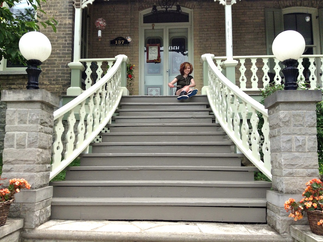 The Dusty Victorian: Victorian Veranda - work in progress III & Coco ...