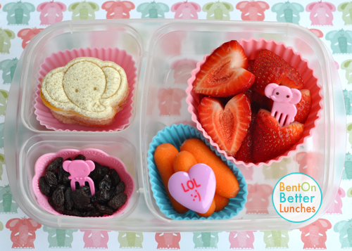 Pink Elephants Lunch Parade | BentOnBetterLunches