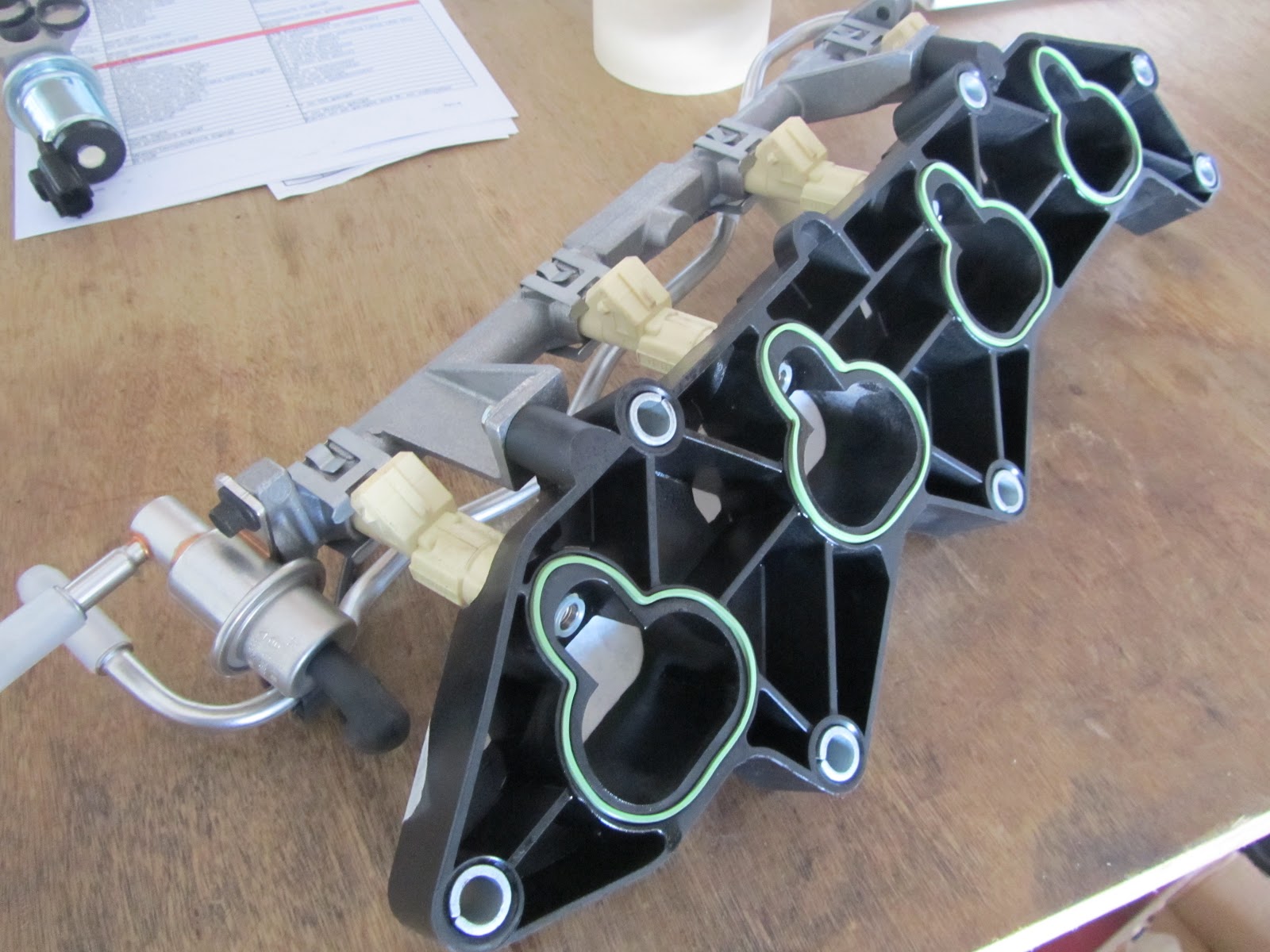 Richard's GBS Zero: Engine inlet manifold