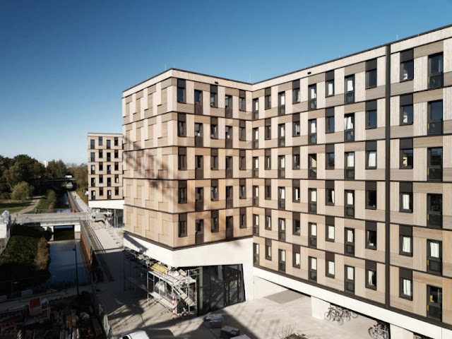 "Woodie" Student Dormitory - Timber Prefab Modular Building in Hamburg ...