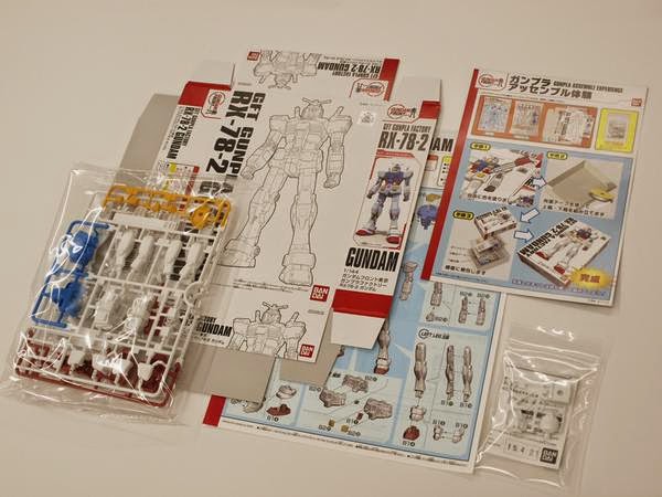 Preview: 1/144 RX-78-2 Gundam GFT GunPla Factory ver. by Yokkun