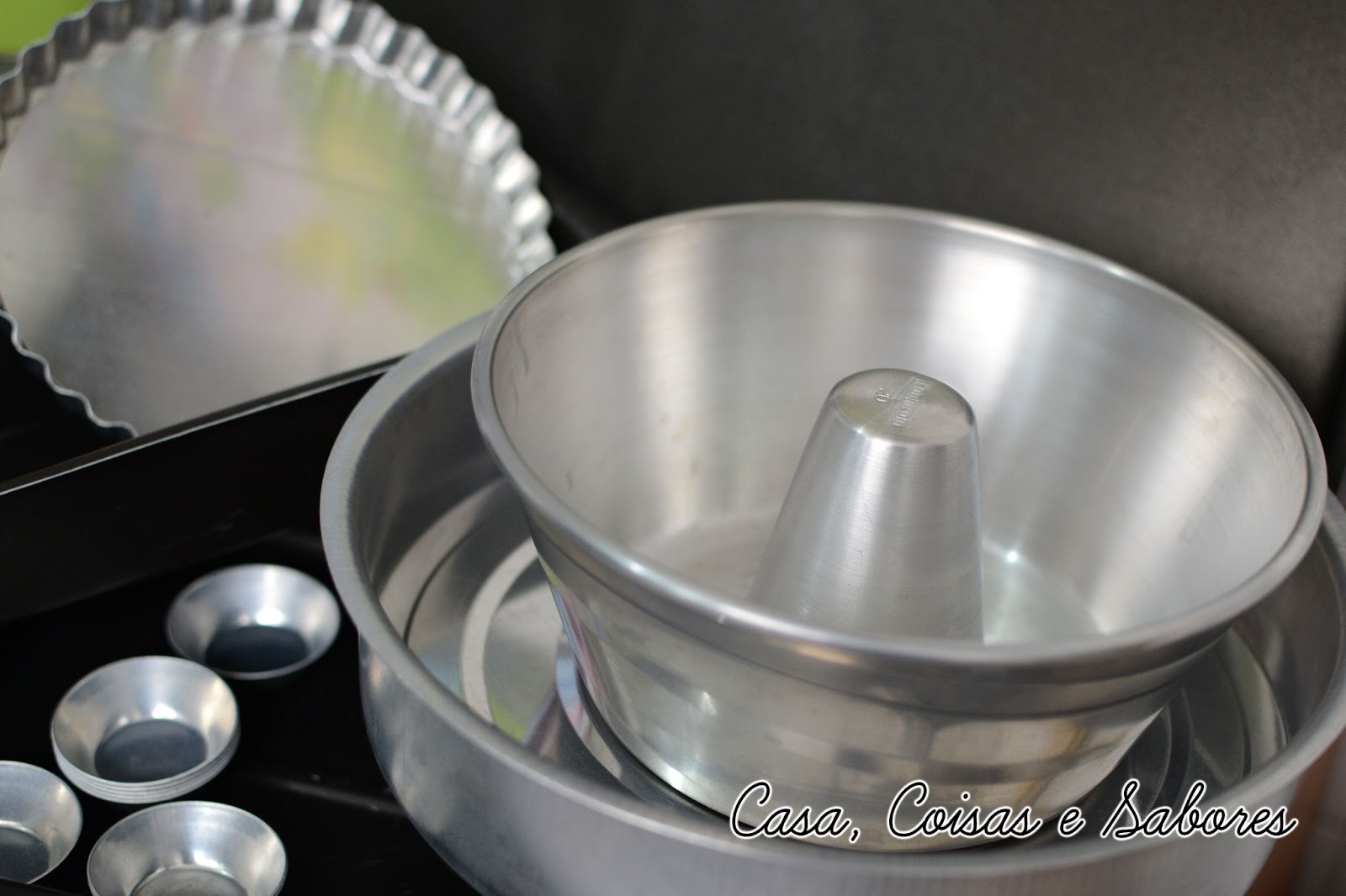 Lista básica de formas para bolos e afins