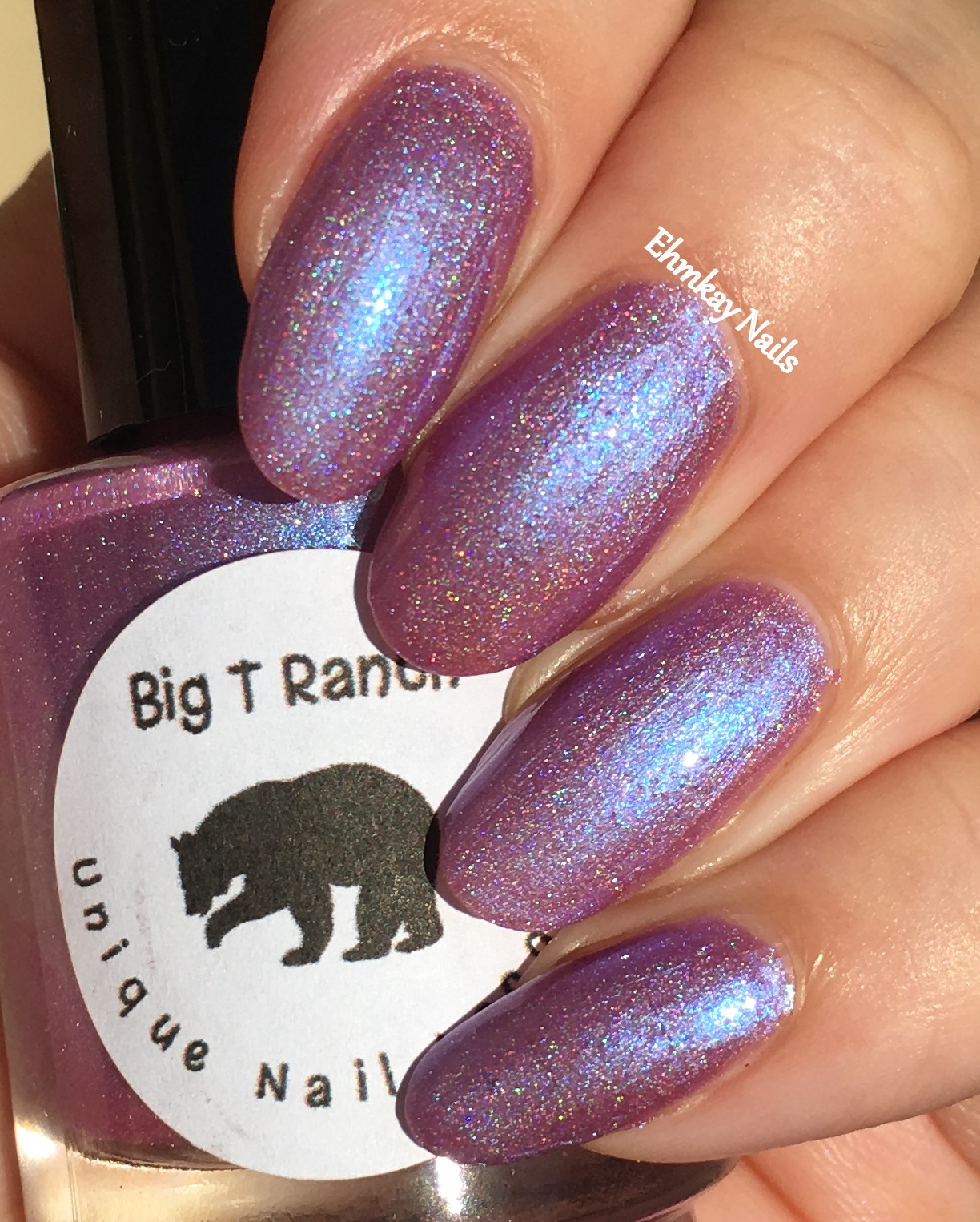ehmkay nails: Big T Ranch Holos, Swatches and Review